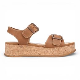 Blowfish Malibu Damen beige Kunstleder-Plattformsandalen &ndash; Magisch