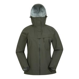 Mountain Warehouse - "Arlberg" Jacke, wasserfest 2,5 Lagen f&uuml;r Damen (Dunkel-Khaki)