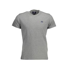 La Martina Grigio Baumwoll Herren T-Shirt