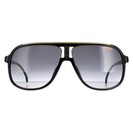 Carrera Aviator Herren Schwarz Gold Dunkel Grau Gradient 1047/S