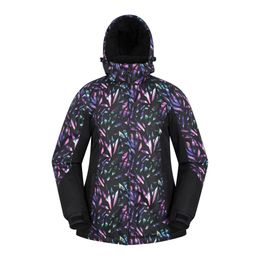 Mountain Warehouse Damen/Damen Dawn II Kaleidoscope Skijacke (Schwarz/Teal)