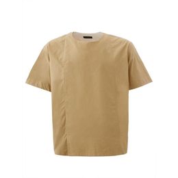 Emporio Armani Braunes Baumwoll-T-Shirt