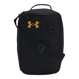 Under Armour - Schuhbeutel "Contain", Logo (Schwarz/Gold metallic)