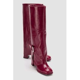Lojo Leder Blockabsatz Stiefel (Damen)