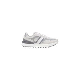 Tommy Jeans Tommy Hilfiger Jeans Graue Wildleder-Leder Sportlichen Sneakers