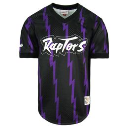 Mitchell & Ness Michtell & Ness NBA Toronto Raptors Wordmark Mesh T-Shirt