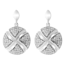 Orphelia Damen-Ohrh&auml;nger aus 925er Sterlingsilber &ndash; Silber ZO-6043
