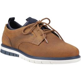 Pod Murphy Leder M&auml;nner Tan Lace-Up Schuhe