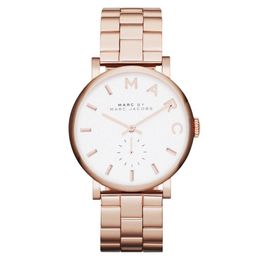 Marc Jacobs MBM3244 Baker Rose vergoldet Damenuhr
