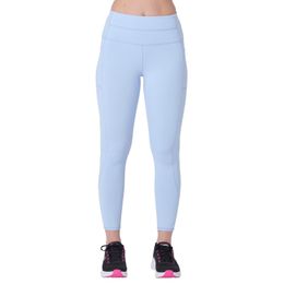 Skechers GOWALK Trage High-Waist 7/8 Damen Silber Sportleggings