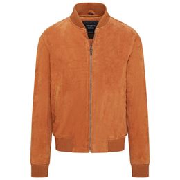 Weiche MA-1 Varsity Bomberjacke aus Ziegenwildleder f�r Herren - Dalian