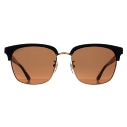 Gucci Rechteck Herren Silbergrau GG1648S