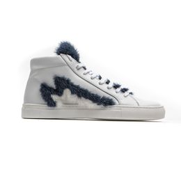 Mr & Mrs Italy Mr&Mrs Italy Wei&szlig;e Leder Damensneaker