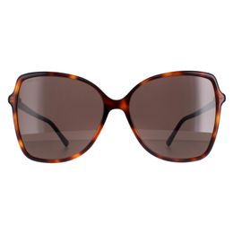 Jimmy Choo Schmetterling Damen Havanna Braun Fede/S