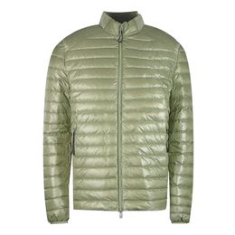 Belstaff Airframe Echo Green gl&auml;nzende Daunenjacke