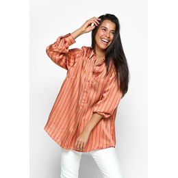Caroline Tensen California Print Bluse Rosa / Orange