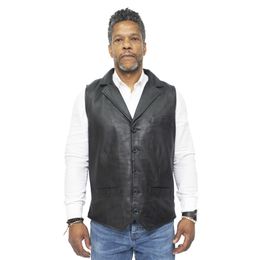 Herren Smart Classic Lederweste-Bristol
