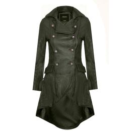 Damen Gothic Viktorianischer Mantel-Accra