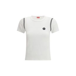 Kenzo Wei&szlig;es Baumwoll-T-Shirt