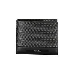 Calvin Klein Geldb&ouml;rse Schwarz Ck Monogram