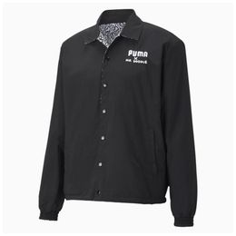 Puma x Mr Doodle Reversible Herren Schwarz/Wei&szlig;e Jacke