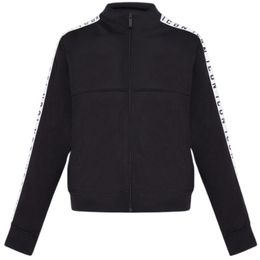 Dsquared2 Dean Sport Fit schwarze Jacke mit versiegelten armeln