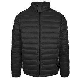 Plein Sport Einfache Gepolsterte Schwarze Jacke