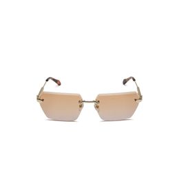 Just Cavalli Sonnenbrille Gl&auml;nzendes Ros&eacute;gold