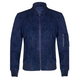 Wildleder-Trucker-Hemd, Jeans-Lederjacke