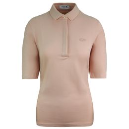 Lacoste Slim Fit Womens Peach Polohemd