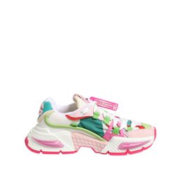 Dolce & Gabbana Dolce & Gabbana Mehrfarbige Leder Airmaster Niedrigschnitt Sneaker Schuhe