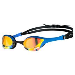 arena - "Cobra" Schwimmbrille Spiegel (Gelb/Kupfer/Blau)