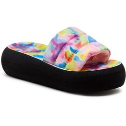 Rocket Dog Splash Loyal Tie Dye Damen Textil Sandalen in Pink/Multi