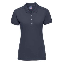 Russel Athletic Russell - Poloshirt Stretch f&uuml;r Damen (Dunkelblau)