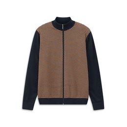 Bugatti Herren Strickjacke mit Struktur
