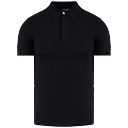 Emporio Armani Herren Black Polo -Hemd