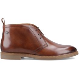 Base London Carlton Herren Chukka-Stiefel Tan