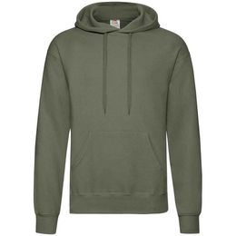Fruit of the Loom Erwachsene Unisex Classic Sweatshirt mit Kapuze (Classic Olive)