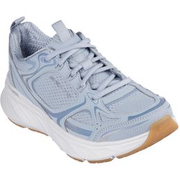 Skechers Edgeride Silver Eclipse synthetische Damen blaue Sneakers