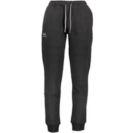 La Martina Schwarze Baumwoll-Herren-Trainingshose