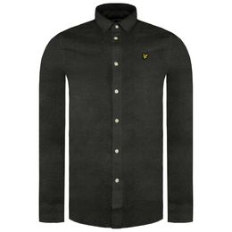 Lyle & Scott Lyle & Scott Multi Garn geb&uuml;rstete Herren dunkelgr&uuml;ne Hemd
