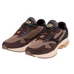 Mizuno - "Wave Rider" Sneaker f&uuml;r Herren (Schwarz)