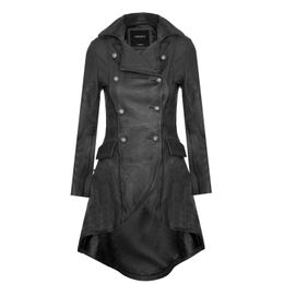 Damen Gothic Viktorianischer Mantel-Accra