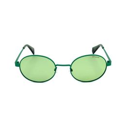 Polaroid Gr&uuml;ne Metallsonnenbrille