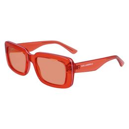 K by KARL LAGERFELD Karl Lagerfeld Orange Injected Sonnenbrille