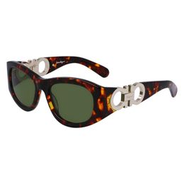 Braune Acetat-Sonnenbrille