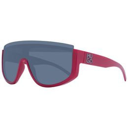 HUGO BOSS Shield Sonnenbrille Rot &Uuml;bergro&szlig;