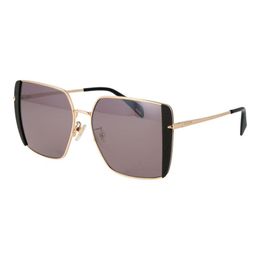 Police Goldene Metall-Sonnenbrille