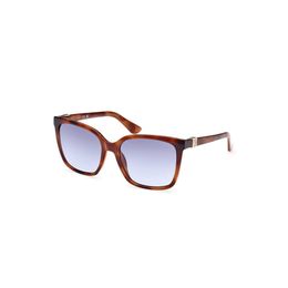 Guess Jeans Braune Integrierte Damen Sonnenbrille