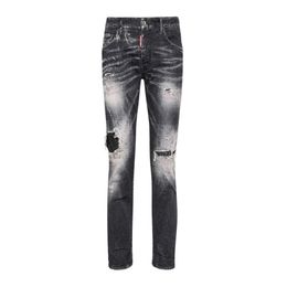 Dsquared2 Schwarze Jet Set Wash Skater Jeans